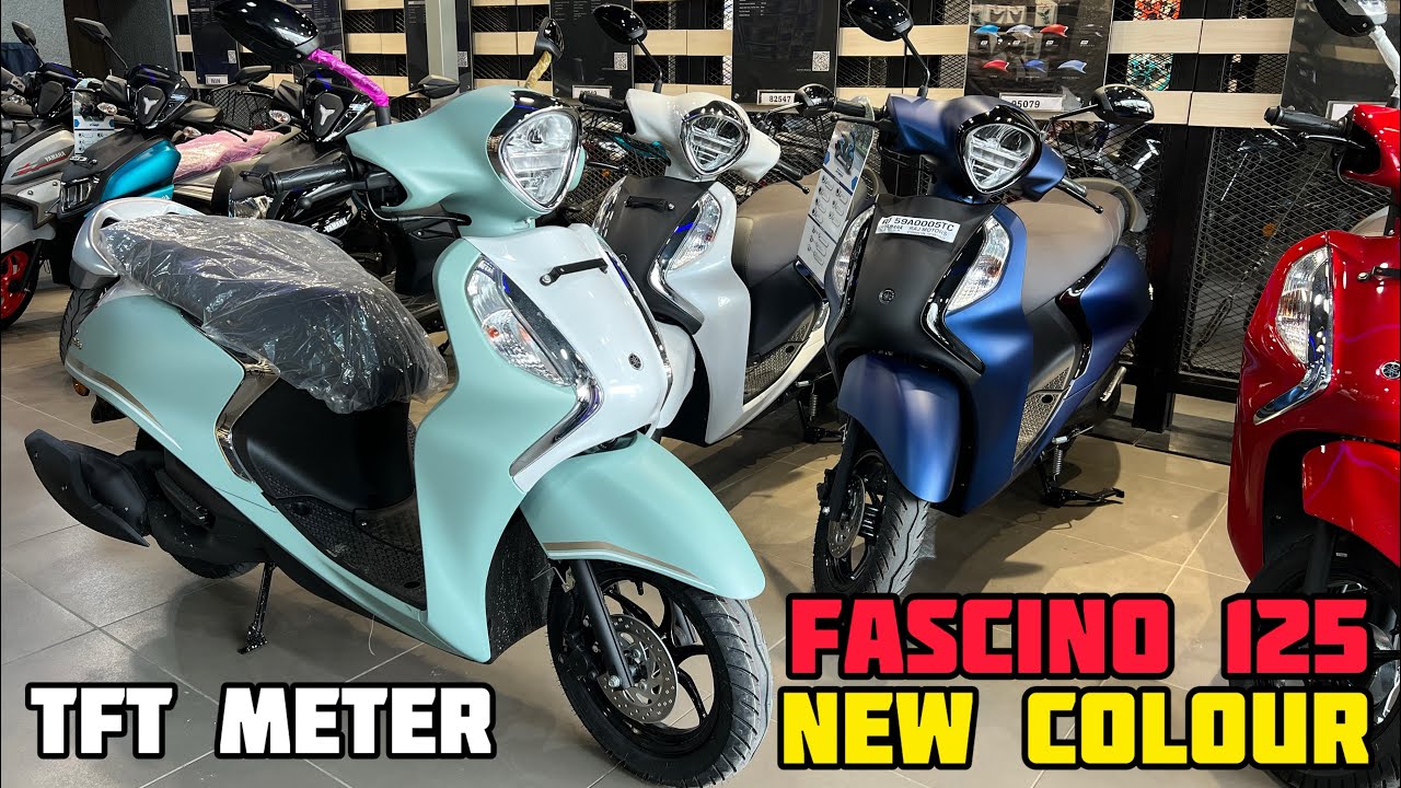 2025 Yamaha Fascino 125 Updated New Model Detailed Review | 2025 Yamaha ...