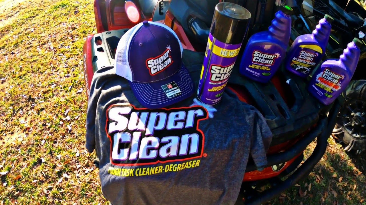 Utv/Atv Cleaning With Super Clean Products - YouTube