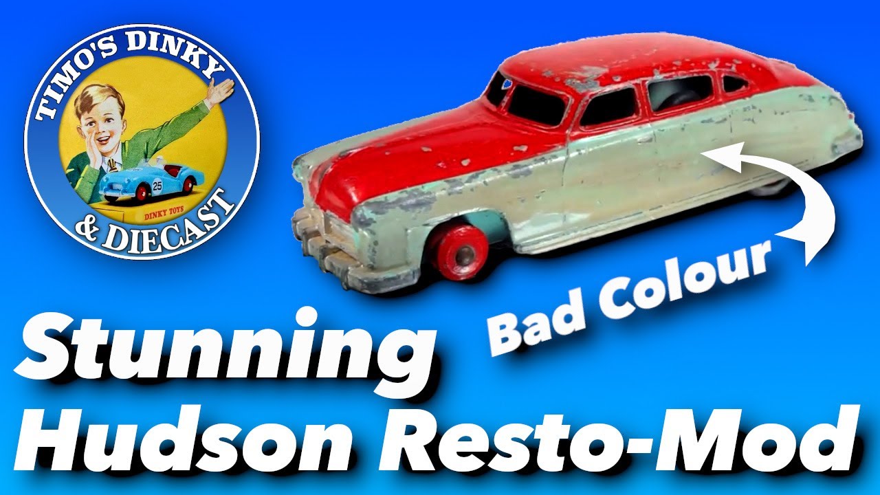 Dinky Hudson resto-mod #dinky #restoration #corgi - YouTube