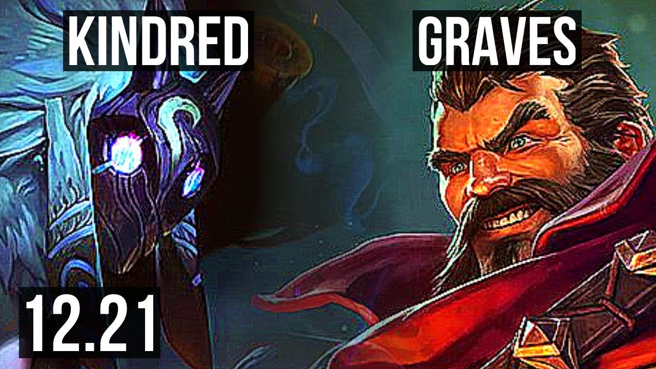 KINDRED vs GRAVES (JNG) | Rank 3 Kindred, 14/1/7, Legendary, Rank 27 ...