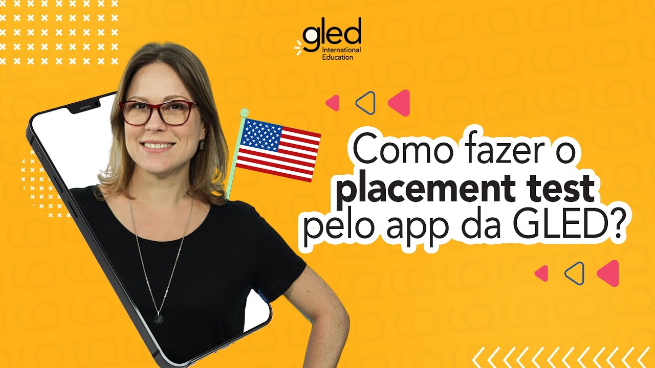 Como fazer Placemant Test da GLED no celular? - YouTube