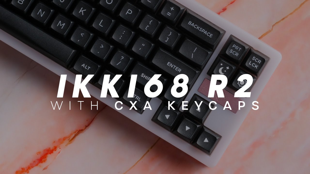 CXA Profile Keycaps? Ikki68 R2 | Sound Demo - YouTube