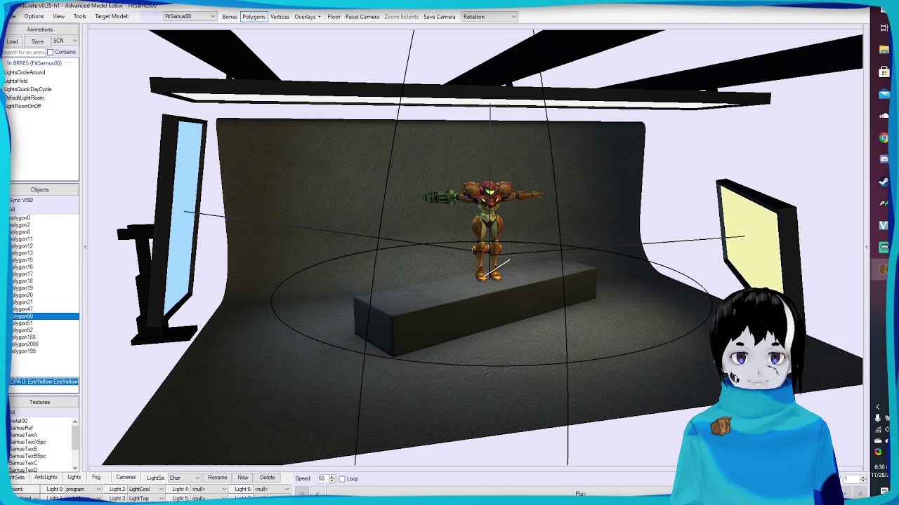 Animated Light Room for testing your mod's shading! - YouTube
