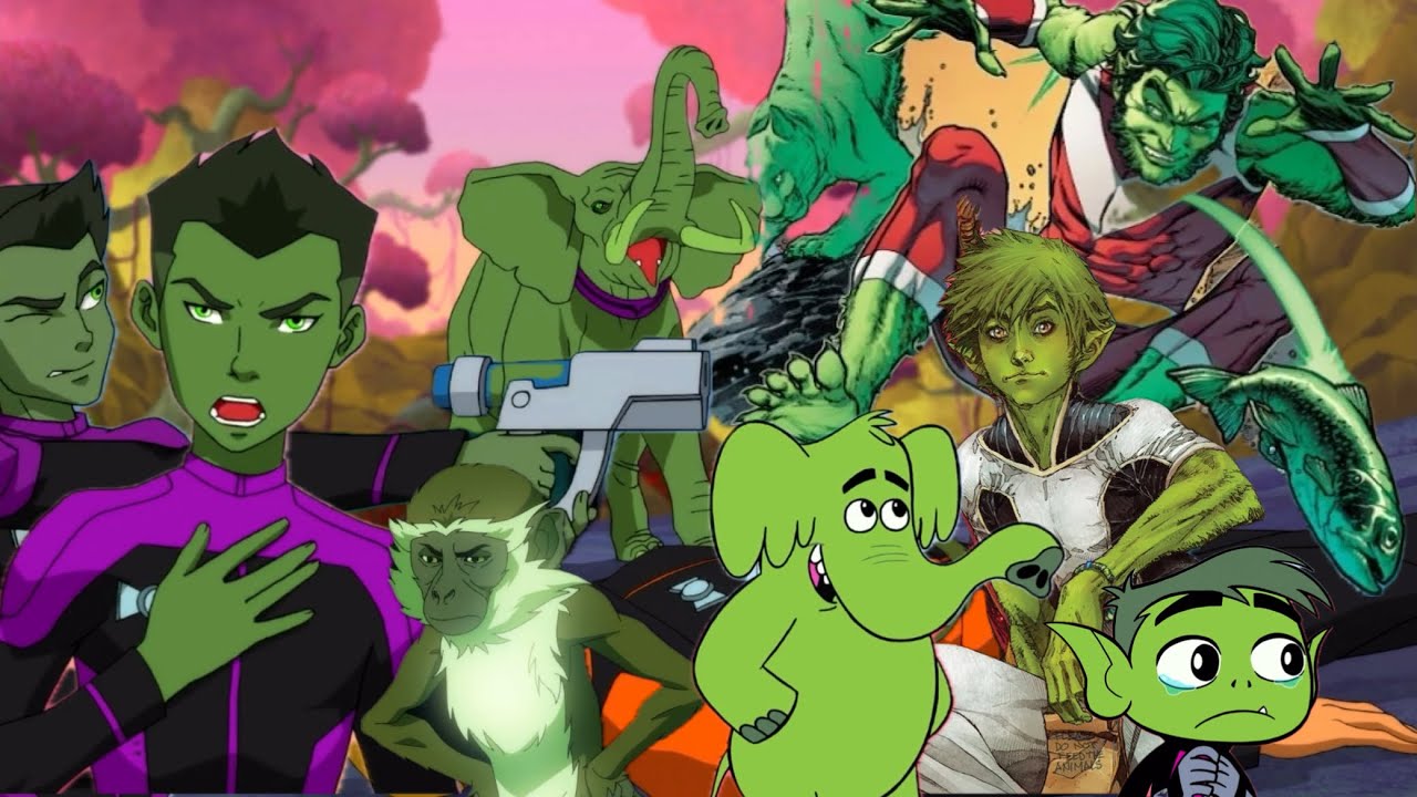 Beast Boy - All Scenes P1 (Young Justice S3) - YouTube