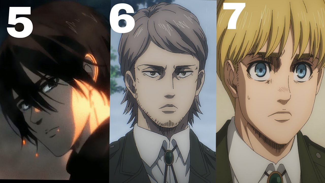 4th Character Popularity Poll Results (2021) || Attack on Titan - YouTube