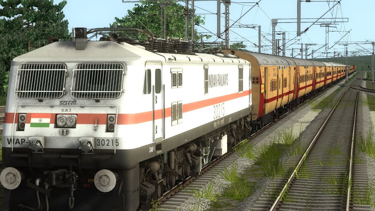 Railworks-11078 JHELUM EXPRESS||BS WAP7 HOG||TRAIN SIMULATOR 2021||LIVE ...