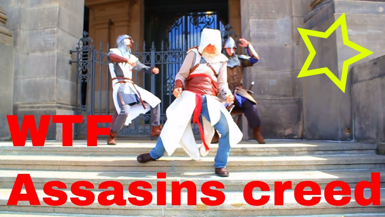 WTF ASDF- Crazy Assasins Creed parody - YouTube