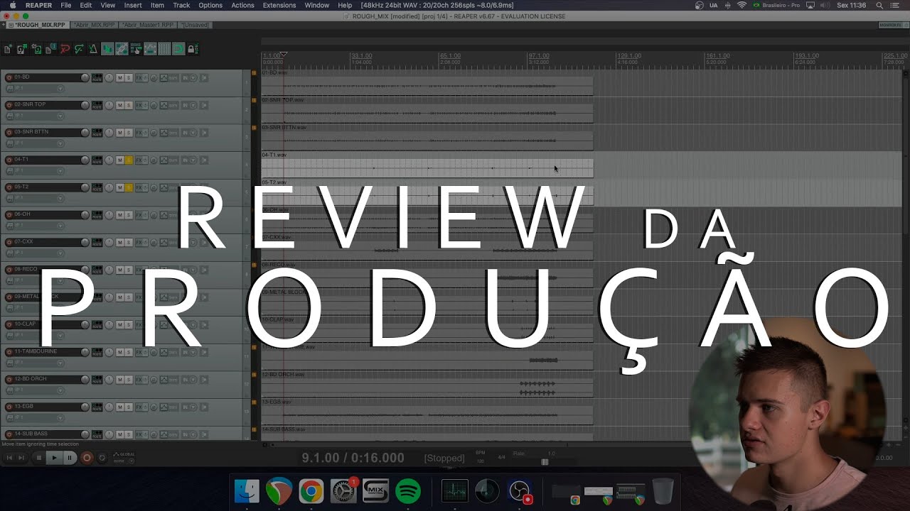 REVIEW MUSICAL #1 *Como produzir uma música?* - YouTube