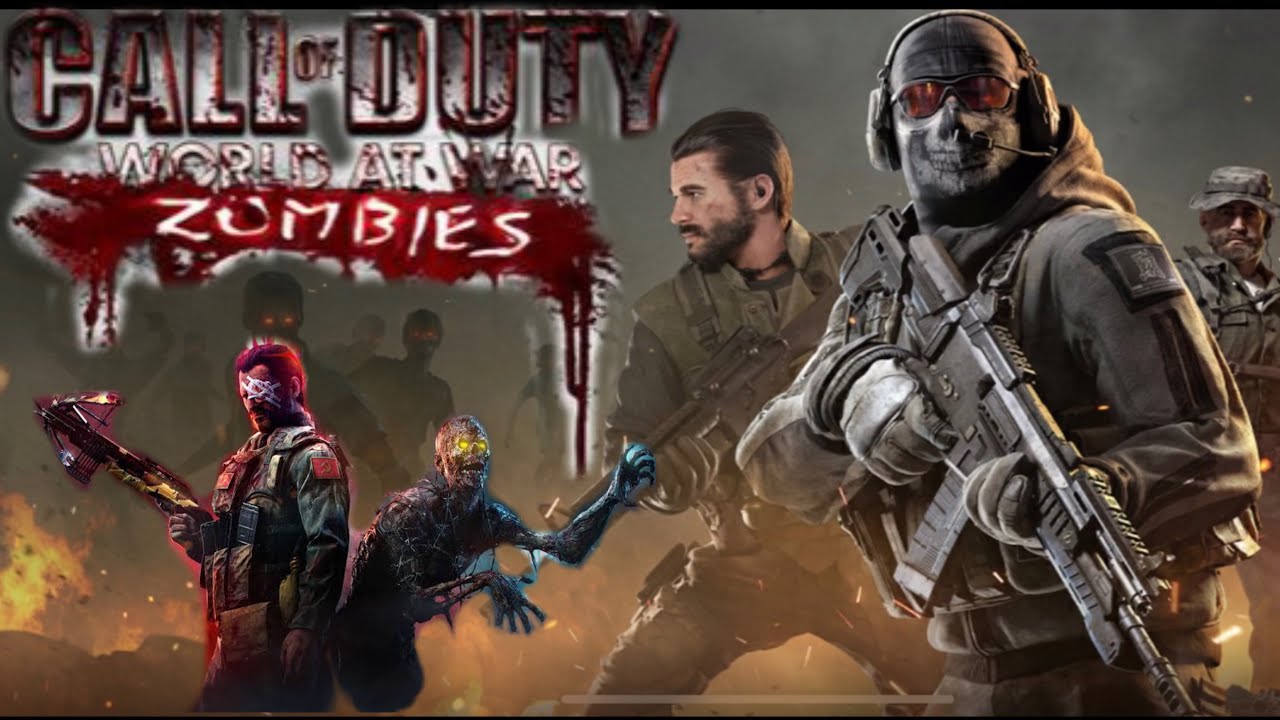 Call of duty zombies world at war 😱 watch video in 4k #viral #trending ...