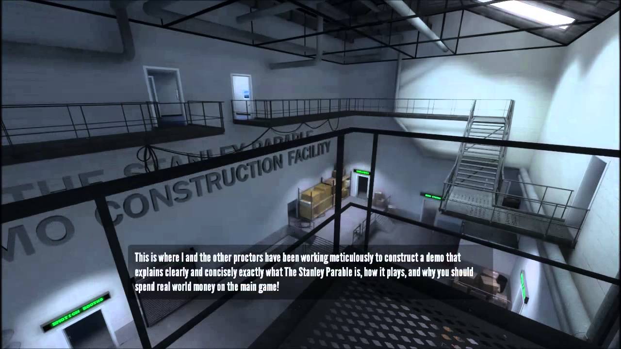 The Stanley Parable Demo -1- Best Demo Ever - YouTube