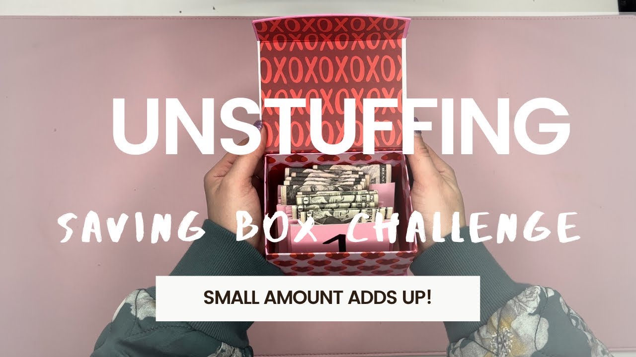 UNSTUFFING SAVING CHALLENGE - YouTube
