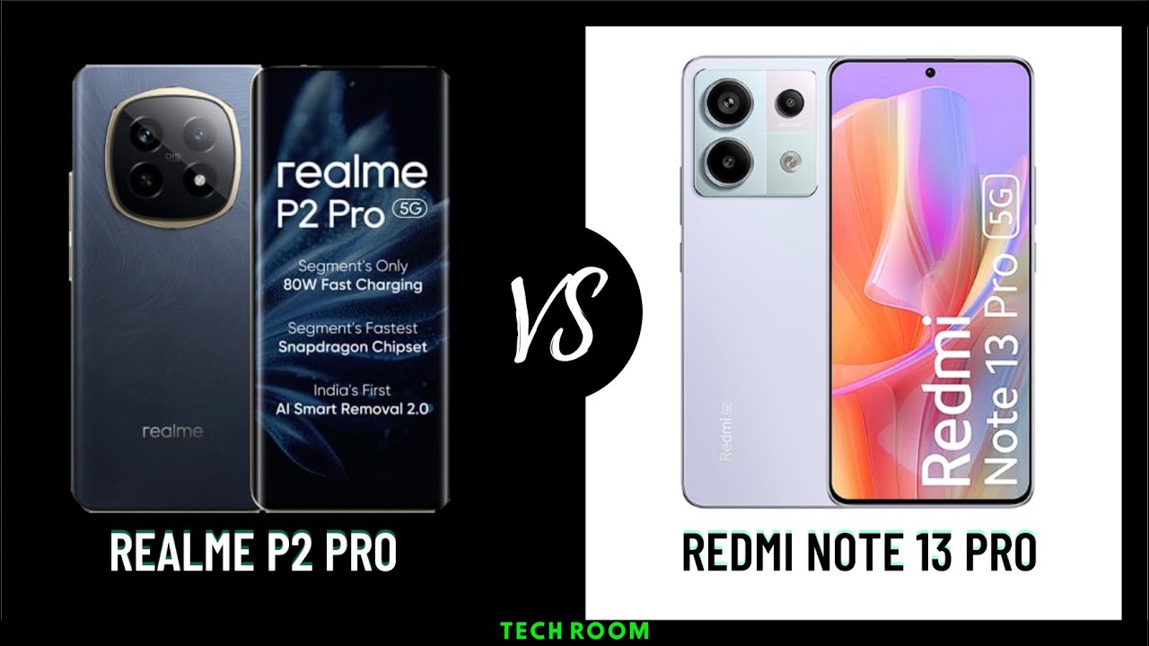 Realme P2 Pro VS Redmi Note 13 Pro | which is better ?🤔| Redmi Note 13 ...