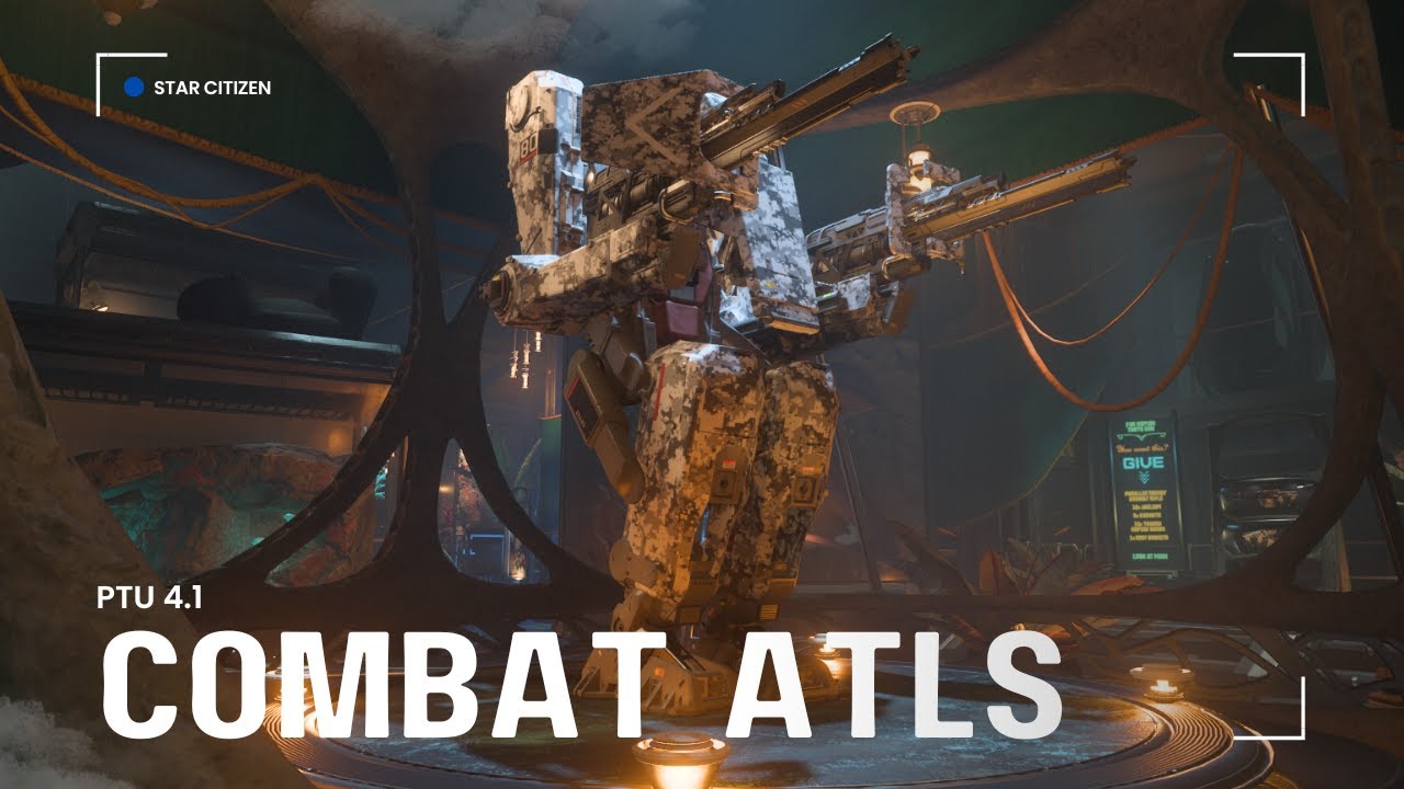 ATLS Combat Suit | Star Citizen 4.1 PTU - YouTube