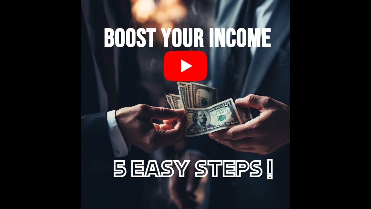 HOW TO : BOOST YOUR MONTHLY INCOME - YouTube