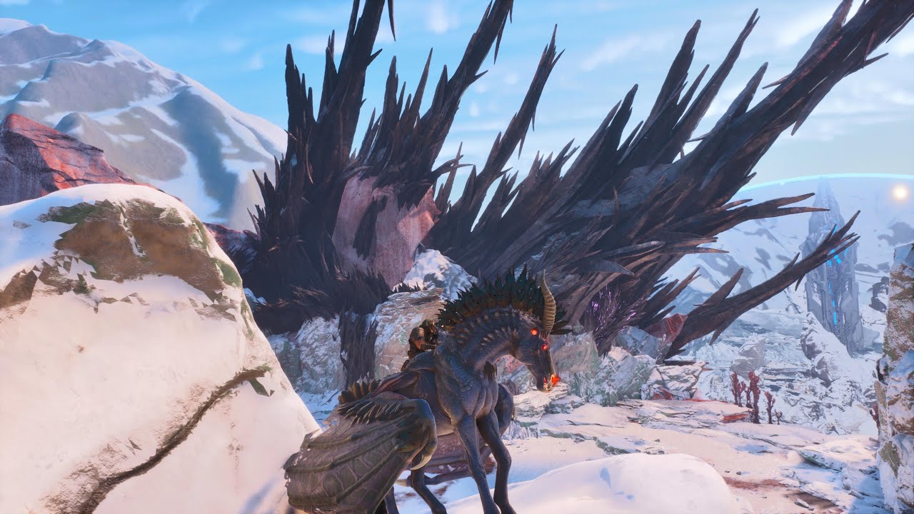 Checking out the King Titan Biome in Extinction ARK Survival Ascended ...