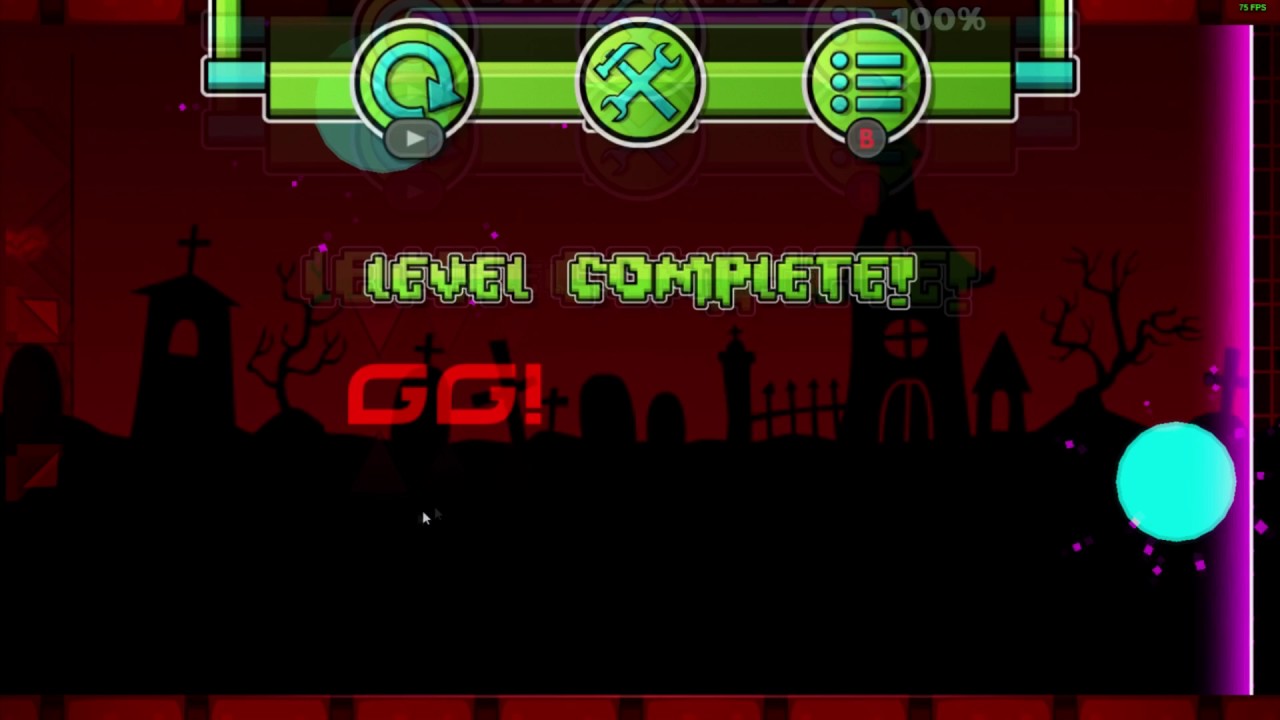 Hard challenge by me - Geometry Dash - YouTube