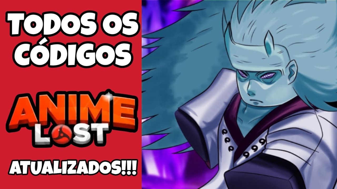 TODOS OS CÓDIGOS DO ANIME LOST SIMULATOR ATUALIZADOS!!! - YouTube