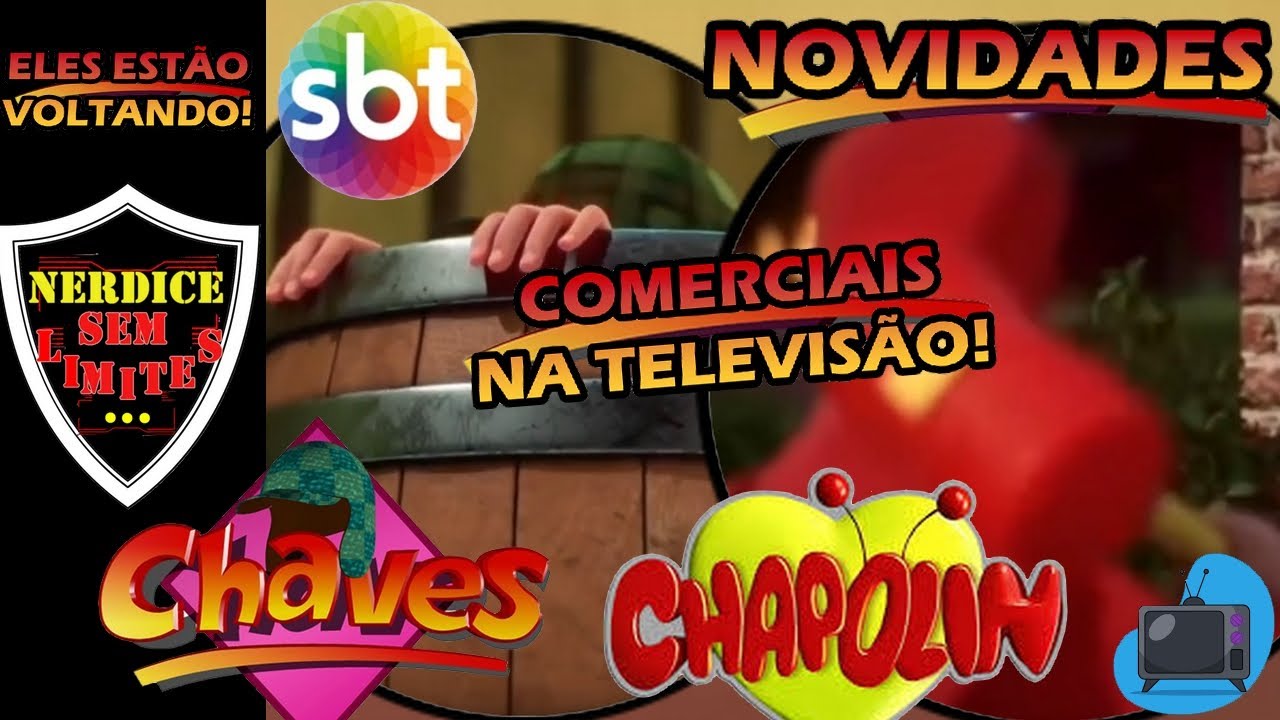 CHAVES e CHAPOLIN ganha CHAMADAS INÉDITAS no SBT! RETORNO em Breve TV ...