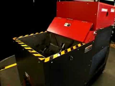 Amada Chip Compactor CCP100 - YouTube