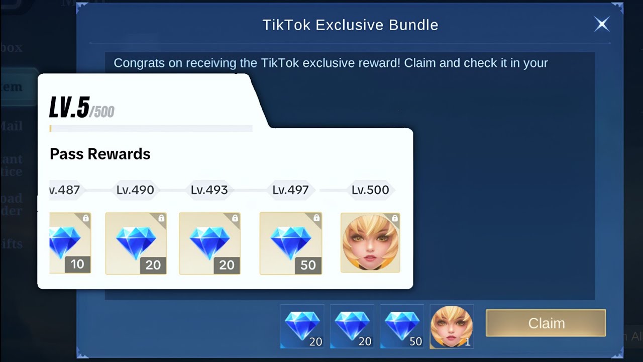 CLAIM NEW FREE DIAMONDS AND EPIC SKINS EVENT | MLBB CENTER PASS FREE ...