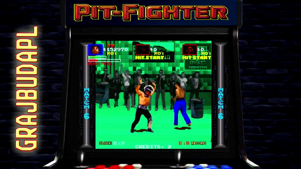 Pit Fighter [Arcade] Przejdźmy gierkę #16 - YouTube