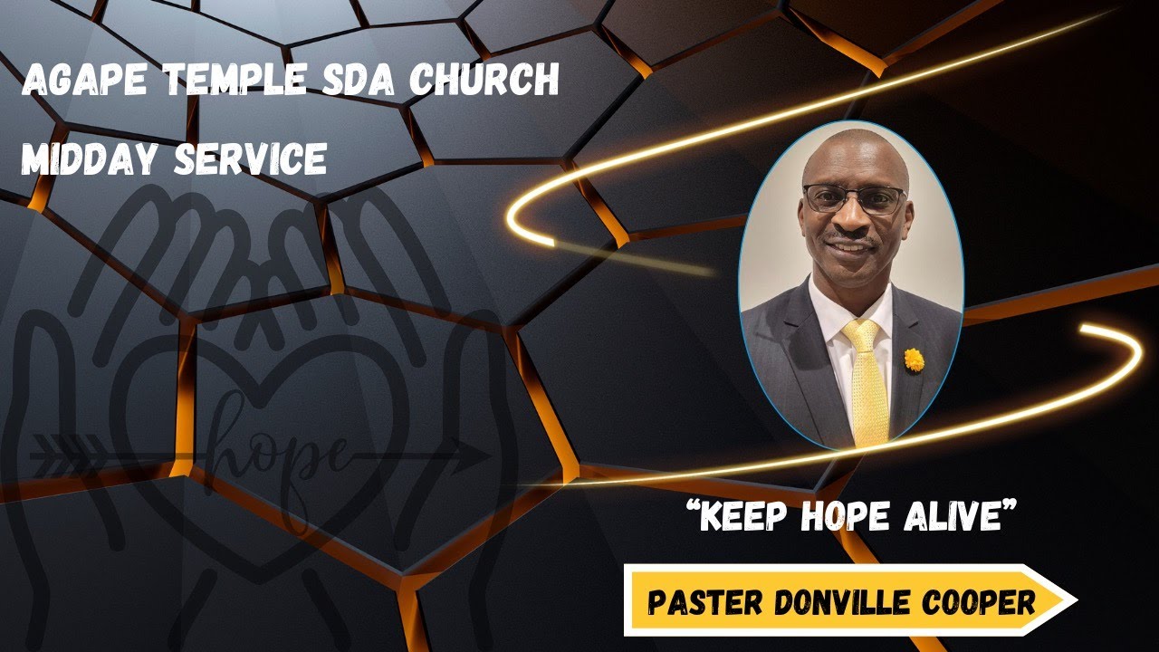 Pastor Donville Cooper II Keep Hope Alive || May 25, 2024 at 11:00 am ...