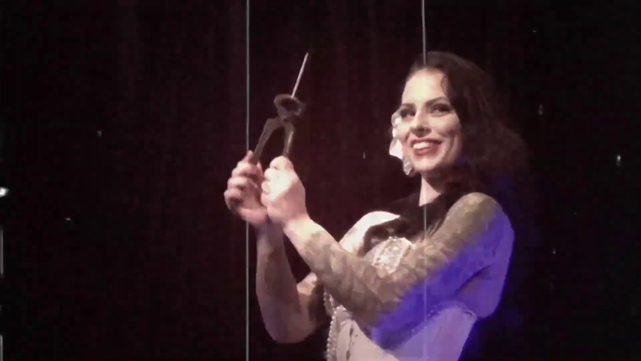 Cecilia - Sword Swallowing - YouTube