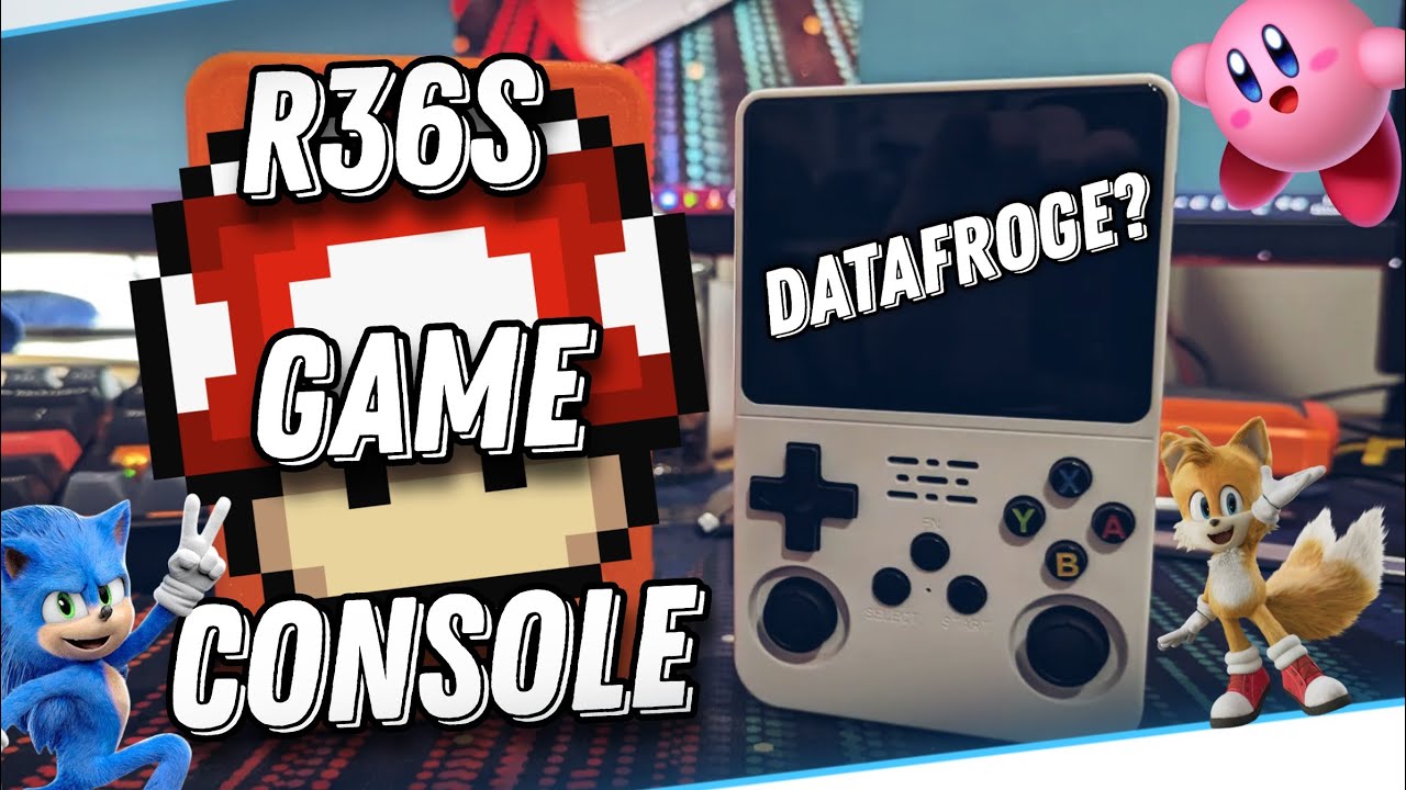 Бюджетная Портативка R36s / Как Anbernic Rg353VS - YouTube