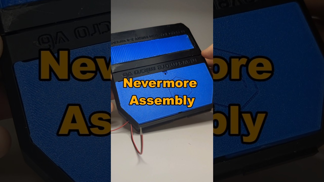 Nevermore V6 Assembly #3dprinting #nevermore #voron - YouTube