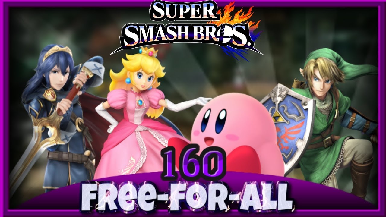 Super Smash Bros. 4 3DS - Free for All [160] - YouTube