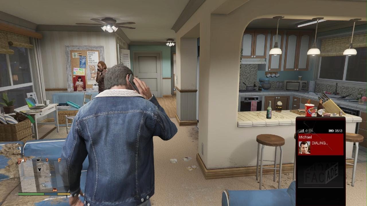 Grand Theft Auto V floyd copies franklin's phone trevor's ...