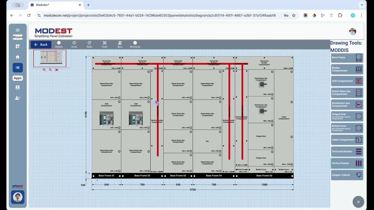 MODEST MODUTEC ESTIMATION SOFTWARE: Launch Video of Panel Estimation ...