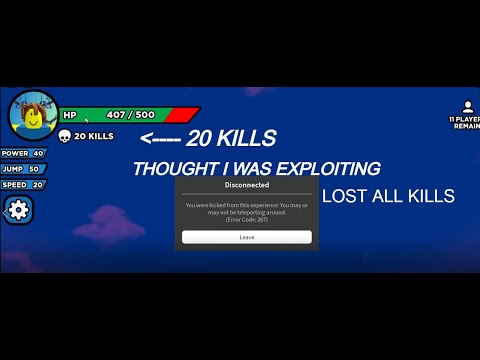 KICKED WITH 20 KILLS (Slap royale) | Roblox Slap Battles | - YouTube