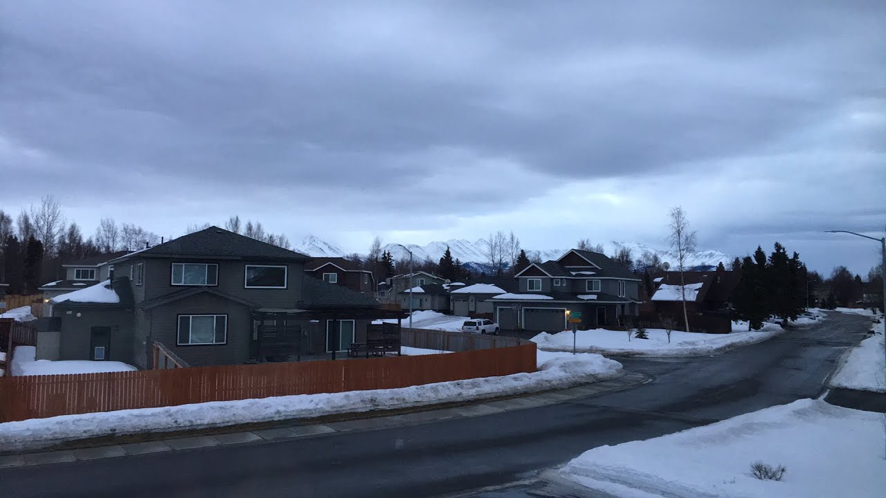 Windy Morning In Anchorage Alaska - YouTube