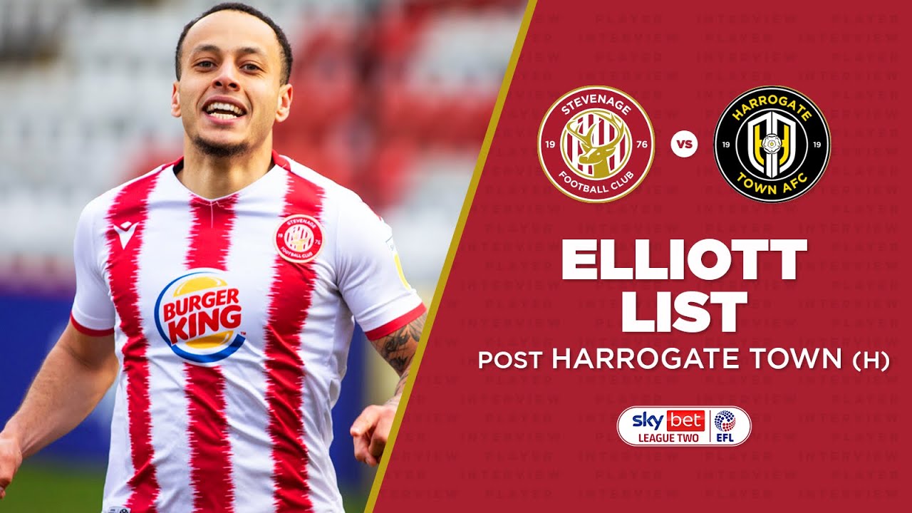 MATCH WINNER Elliott List talks us through Harrogate win | Post Match ...