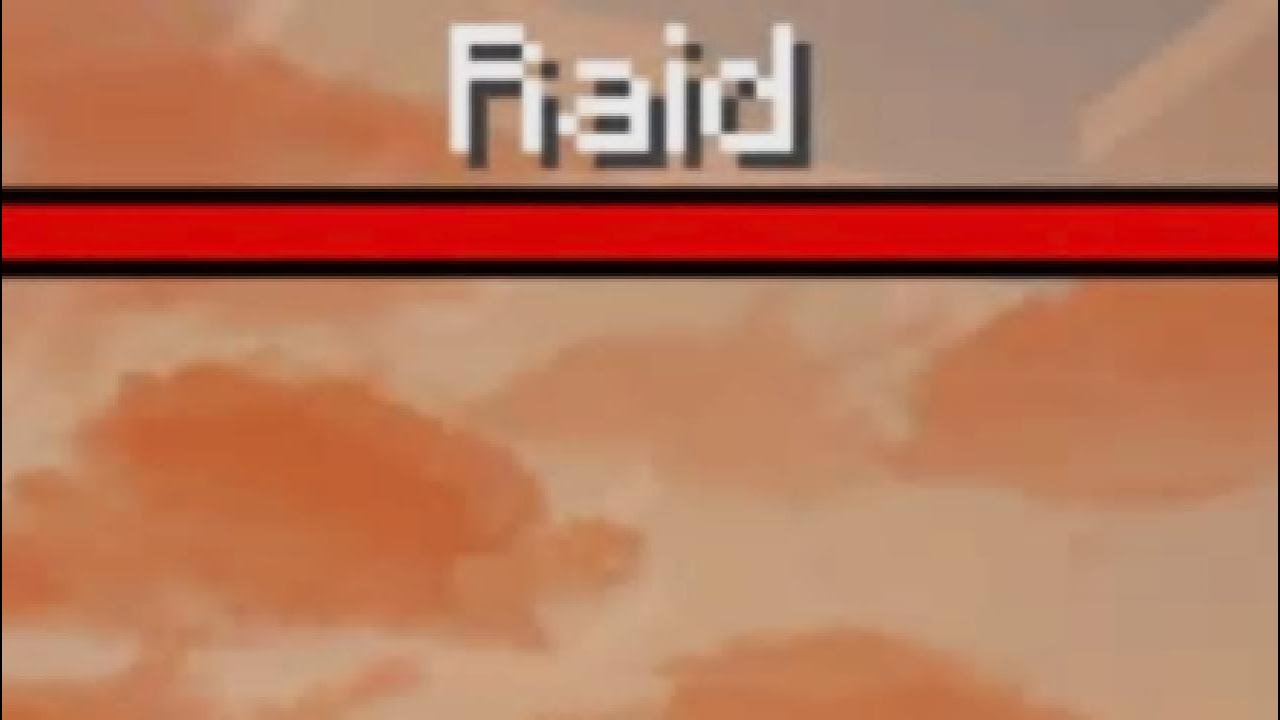 Minecraft you need to fix the raid horn.. - YouTube