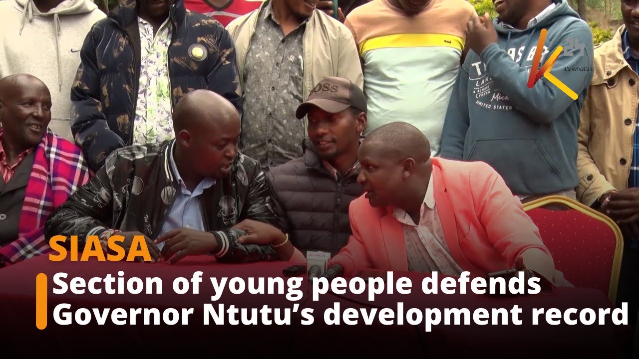 Section of young people defends Governor Ntutu’s development record ...