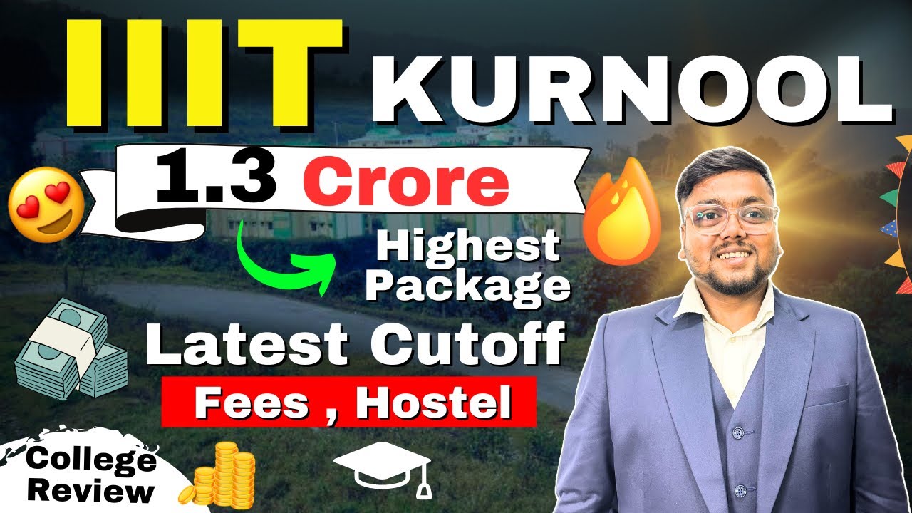 IIIT Kurnool College Review 😍 [2024] | IIIT kurnool Cut off 2024 | Placements, Fees, Sports ...