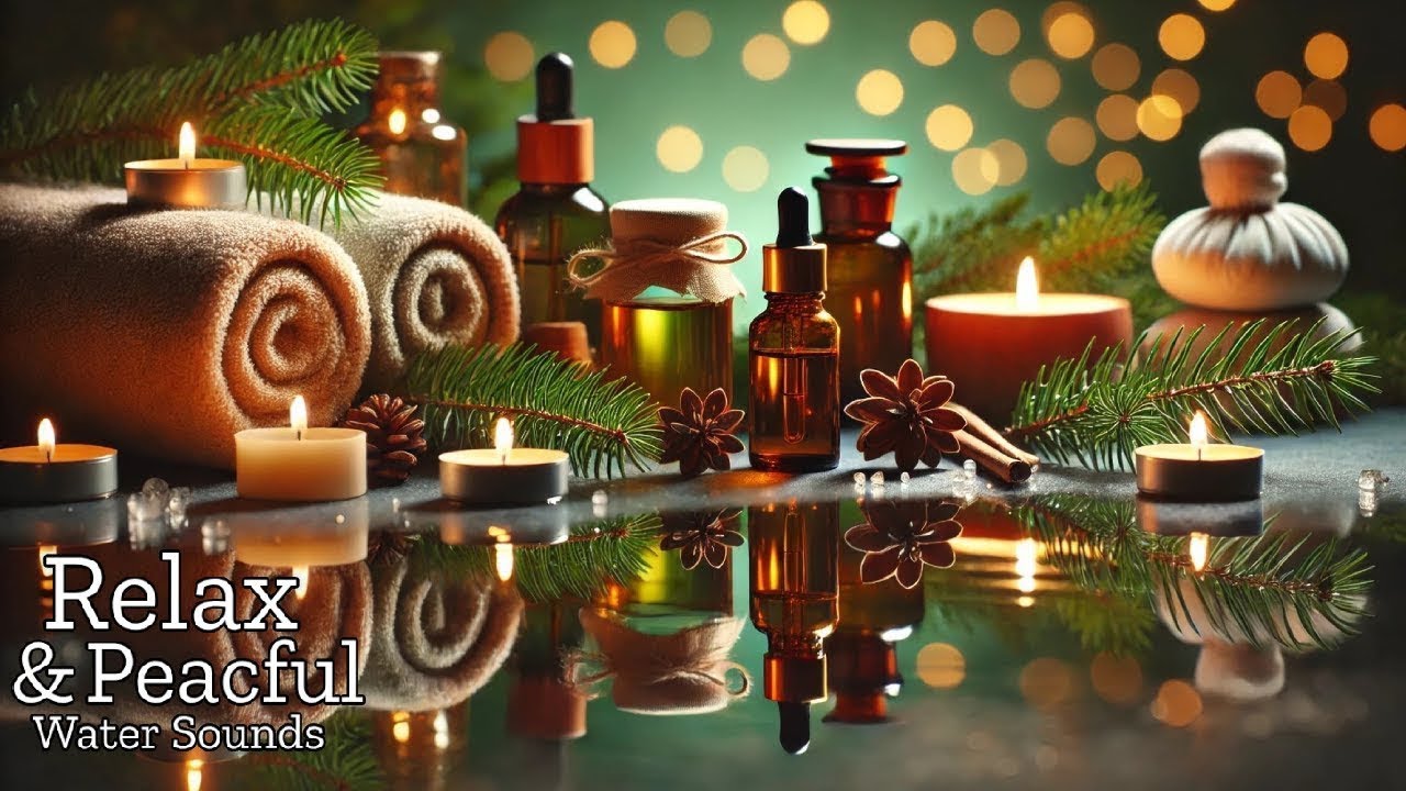 Relaxing Spa Music 🌿 | Soothing Water Sounds 💦 FOR SLEEP💤& Meditation 🧘 ...