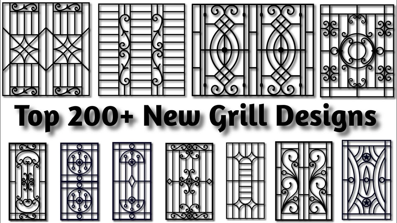 Top 200+ New Window Grill Designs Iron Grill Design Idea Unique Window ...