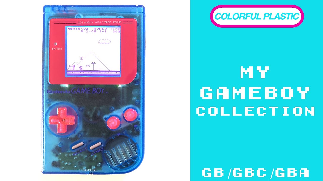 My Game Boy Collection - GB/GBC/GBA [2020] - YouTube
