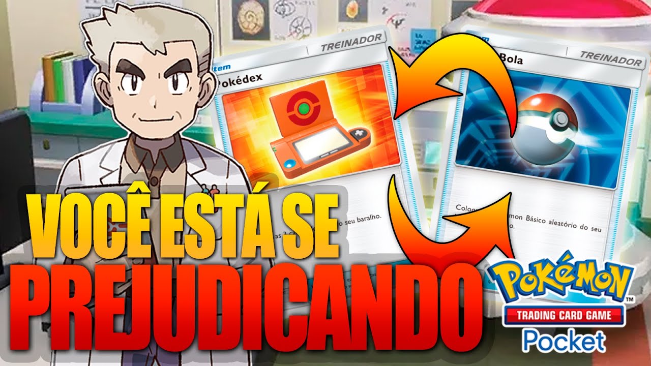 POKEMON TCG POCKET - SUA GAMEPLAY VAI MUDAR COM ESSE VIDEO, POKEBOLA ...