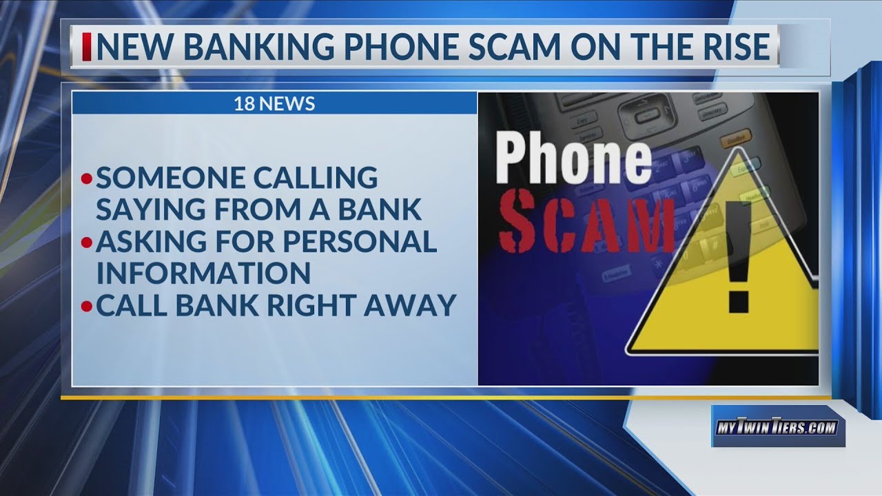 New banking phone scam targets the public - YouTube