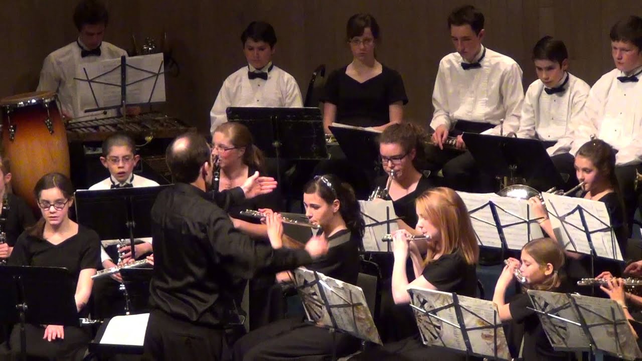 Spring Concert 2013 Intermediate Band - Oregon Trail - YouTube
