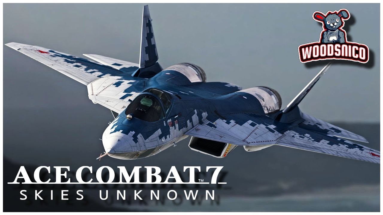 Su-57 Felon Showcase in Ace Combat 7 - Unleash Russian Power! - YouTube