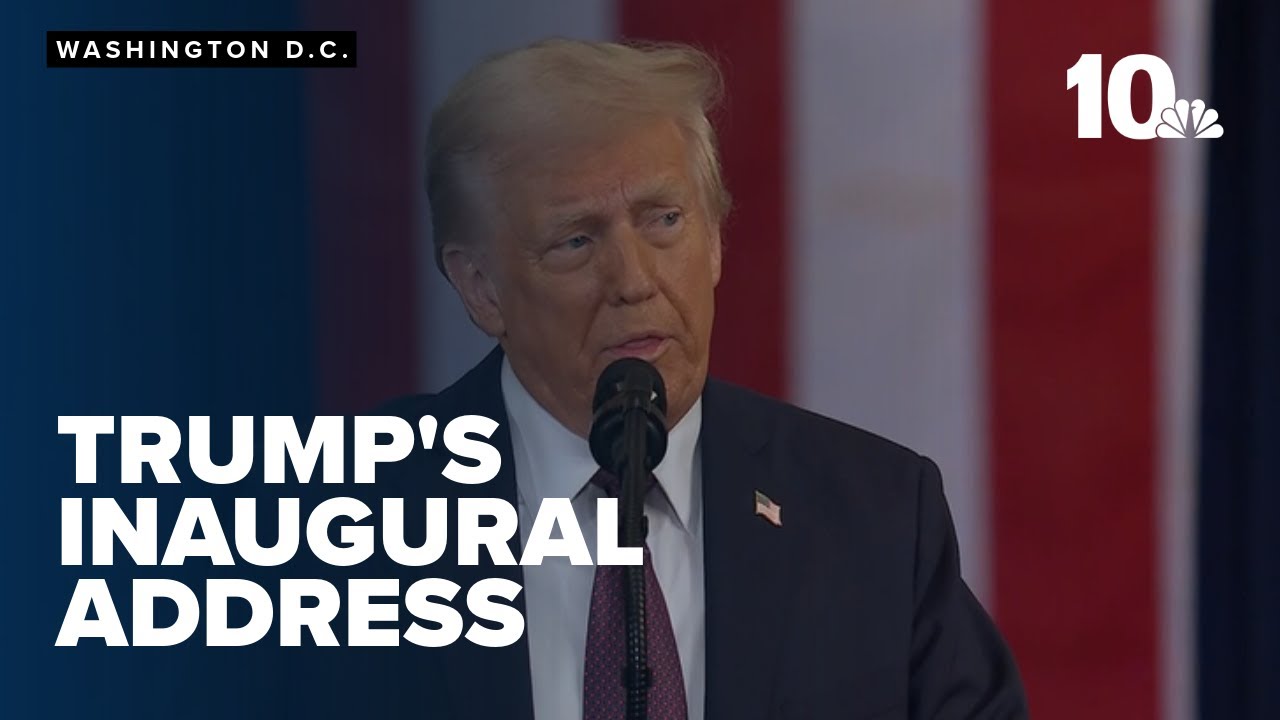 President Donald Trump's full inaugural address. - YouTube
