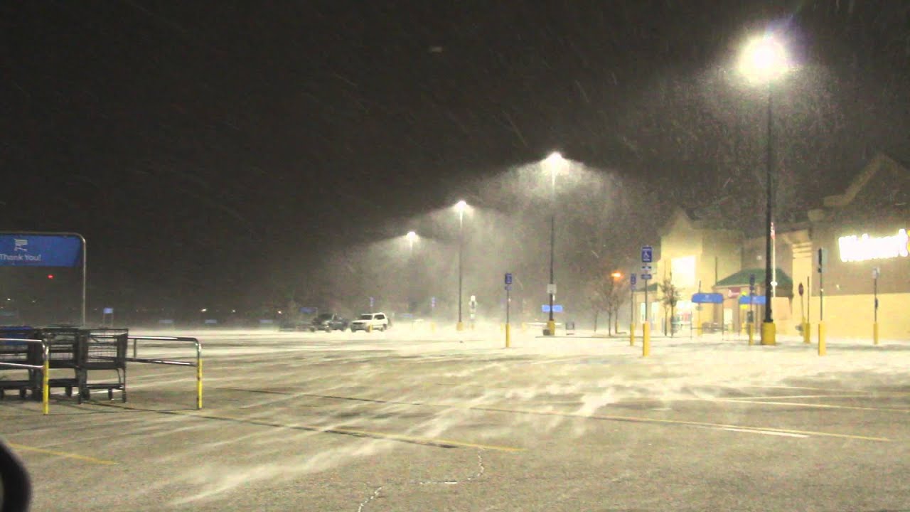 December 27, 2015 Texas Panhandle Blizzard - The Start of the Blizzard ...