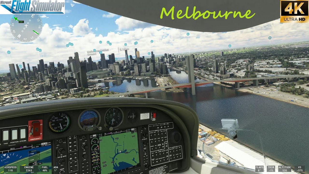 Melbourne (Australia) - Microsoft Flight Simulator 2020 [4K PC] no ...