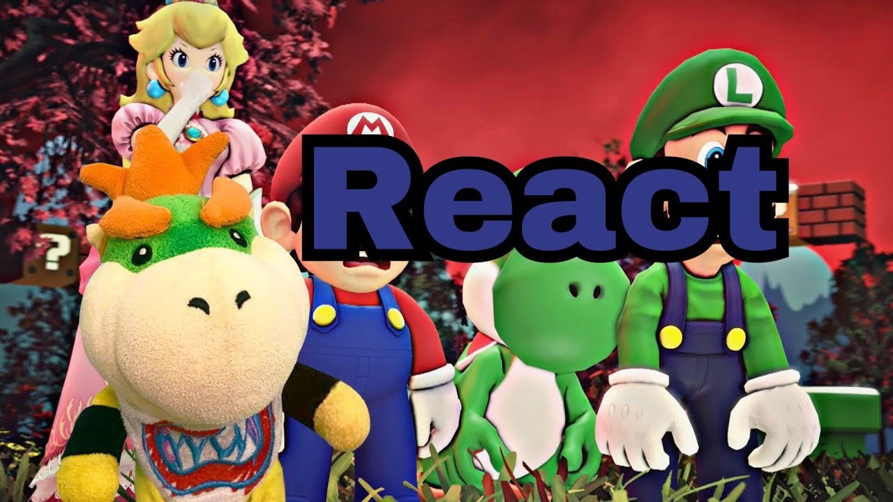 Bowser jr reacts to, Mario's nightmare - YouTube