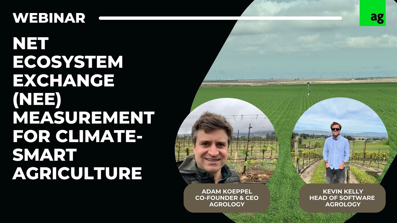 Net Ecosystem Exchange (NEE) Measurement for Climate-Smart Agriculture ...